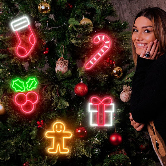 Neon Christmas Decorations – SELICOR