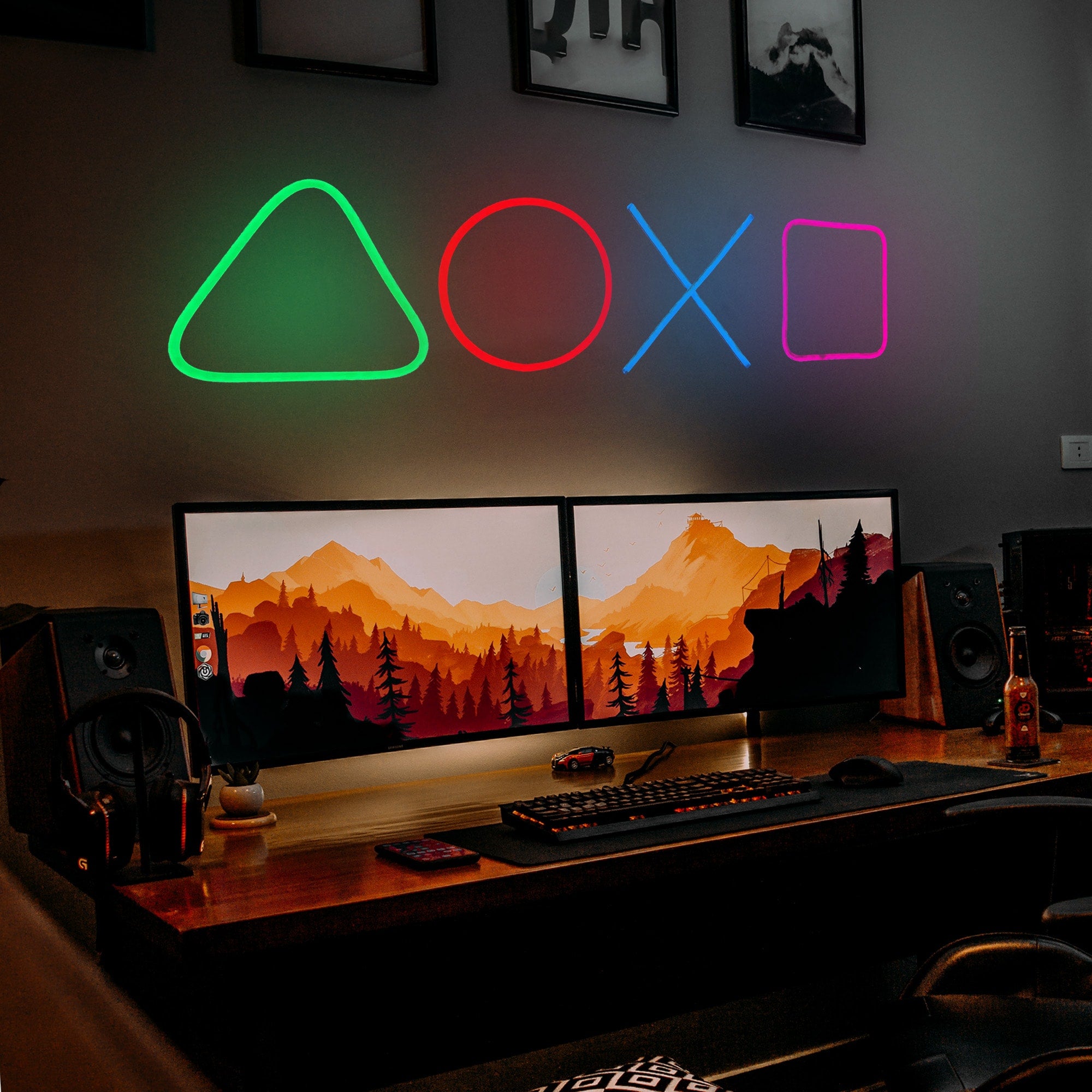 Gamepad Neon Sign, Custom LED Sign Decor Gaming Sign Christmas Gifts ...